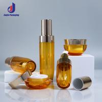China Wholesaler Price Refillable Acrylic Cosmetic Lotion Pump Bottle 150ml Skincare Packaging Cream Jar Essential Water Container for sale