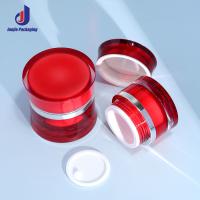 China Sealing Mist Spray Bottles Red Slim Waist Lotion Cream Bottle For Mist Packaging for sale