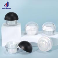 China Plastic Cosmetic Cream Jar Small 5g Cream Jar Double Layer With PS Collar for sale