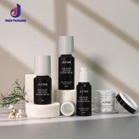 China 100ml 120ml Bayonet Bottle Black Plastic Essential Oil Bottles With Screw Cap for sale