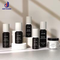 China 100ml 120ml Bayonet Bottle Black Plastic Essential Oil Bottles With Screw Cap for sale