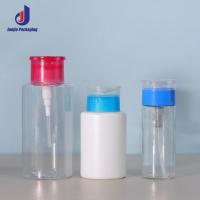 China 100ml 150ml 300ml PET Plastic Bottles Customized Nail Polish Remover Bottle For Makeup Tools for sale