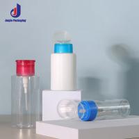 China 100ml 150ml 300ml PET Plastic Bottles Customized Nail Polish Remover Bottle For Makeup Tools for sale
