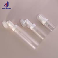 China Empty Essential Oil Bottles 30ml / 50ml / 100ml Custom Plastic Spray Bottles With PET Collar for sale