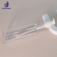 China PET Square Hand Wash Bottle 500ml / 300ml Empty Foam Pump Bottles For Lotion Shampoo Conditioner for sale