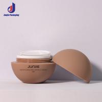 China Cosmetic Body Scrub Container / Ball Plastic Jar 10g 15g 20g 25g 30g 50g ABS Collar for sale