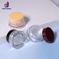 China 50G Empty Plastic Lotion Jar for Cosmetics PS Material Custom Refillable Cream Jar Body Butter Containers for sale