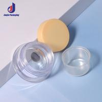 China 50G Empty Plastic Lotion Jar for Cosmetics PS Material Custom Refillable Cream Jar Body Butter Containers for sale