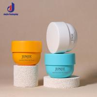 China 200g Wide Mouth Plastic Jars  / Cosmetic Empty Body Butter Jars for sale