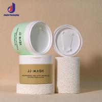 China 200/250ML Cylinder Luxury Plastic Jars for Cosmetics Cream Lotion Face Cream Wax Industrial Cosmetic for sale