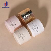 China Round PP Plastic Jars 50g Custom Made Cosmetic Containers With Screw Top for sale