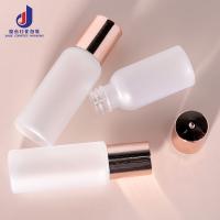 China White Luxury Serum Bottle 20ml 25ml 35ml PET Perfume Bottle Custom For Skin Care for sale
