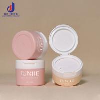 China Plastic PP Jar 80ml 100ml 120ml Round Cosmetic Packaging For Face Cream With Customized Logo for sale