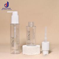 China 120ml 150ml Clear Plastic Cylinder Bottle Custom Spray Bottle Packaging Printing Cleanser Lotion Pump Bottle for sale