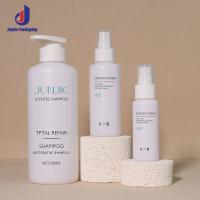 China PE Hand Wash Skincare Lotion Bottles Plastic Container Packaging 500ml White Pump Shampoo Cream Bottle for sale