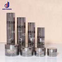 China Luxury Plastic Acrylic Essence Cream Bottles 100ml 120ml Empty Cosmetics Packaging Set Skincare Cream Bottles for sale