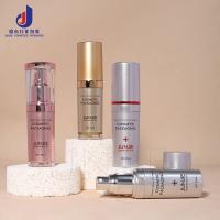 China Luxury 30ml Skincare Packaging Set Empty Cosmetic Acrylic Essence Oil Bottle For Skin Care Serum Plastic Bottle for sale