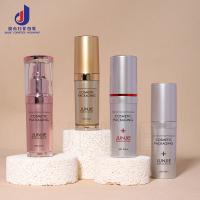 China Luxury 30ml Skincare Packaging Set Empty Cosmetic Acrylic Essence Oil Bottle For Skin Care Serum Plastic Bottle for sale
