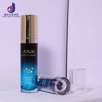 China 50ml Acrylic Beauty Cosmetic Lotion Bottles Empty Water Cream For Essence Packing With Pump for sale