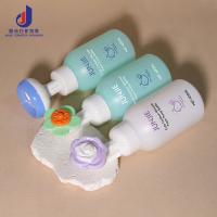 China High Quality 400ml PE Plastic Hand Wash Bottles Cute Flower Shape Liquid Soap Dispenser Face Clean Foam Bottle for sale