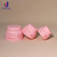 China Ecofriendly Baby Cream Jar Cosmetic Pink Face Eye Plastic Jar 30ml 50ml 100ml Screw Cap Cosmetic Jars for sale