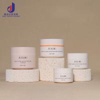China Luxury 60ml 50ml 30ml 20ml Empty White Body Cream Jar Container Face Cosmetic Jar Packaging Set for sale