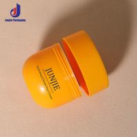 China Luxury Plastic Cosmetic Round Wide Mouth Bowl Shape Body Cleanser Butter Scrub Cream Jar 200g Cosmetics Packaging Containers for sale