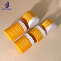 China Plastic Pet Cosmetic Cream Jars Pots Containers 250ml-700ml Plastic Jars with Lids Cream Jar Body Scrub Containers for sale