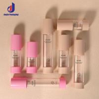 China 2025 Hot Sale 30ml 50ml 100ml Cosmetic Skin Care Pink Orange Airless Press Pump Lotion Cream Airless Lotion Bottle with Pump for sale