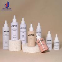 China High-End PETG 30ml/50ml/120ml Dropper Bottles for Skin Care Serum Thick Wall Cosmetic Bottles 50ml 120ml Set Lotion for sale