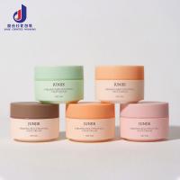 China Face Cream Jar Empty Cosmetic Plastic Packaging 50ml Custom PP Empty Lid Face Cream Container Custom Color for sale