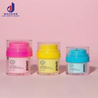 China 15ml 30ml 50ml Purple Airless Pump Bottle Plastic Lotion Airless Bottles for Baby Face Cream Hair Gel for sale