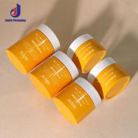 China 300ml 500ml Pet Plastic Cosmetics Packaging Containers Wide Mouth Jar for Scrub Skincare Cream Body Butter PET Jars With Lids for sale