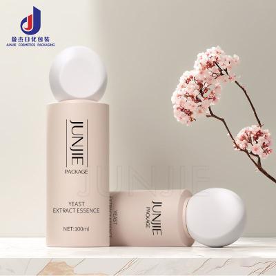China Custom Color Plastic 30ml 50ml 100ml Cosmetic Jar Spray Mist Spray Bottle Lotion Straw Wheat Bottle for Cosmetic for sale