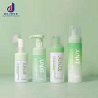 China Empty Green Top Hand Mousse Foaming 100ml 120ml 150ml White Soap Dispenser Face Lash Eyelash Wash Cleanser Foam Pump Bottle for sale