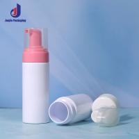 China Empty Green Top Hand Mousse Foaming 100ml 120ml 150ml White Soap Dispenser Face Lash Eyelash Wash Cleanser Foam Pump Bottle for sale