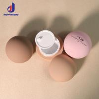 China Custom Empty Plastic 50ml Luxury Skin Care Double Wall AS Jar Body Butter Ball Round Cosmetic Cream Jar Packaging Jars for sale