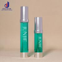 China Custom Logo Silk Screen Printed Cylinder 15-50ml As Airless Bottle with Press Pump for Skin Care Serum Face Cream Lotion for sale