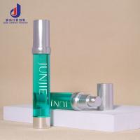 China Custom Logo Silk Screen Printed Cylinder 15-50ml As Airless Bottle with Press Pump for Skin Care Serum Face Cream Lotion for sale