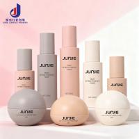 China Manufacturer Wholesale Luxury Cosmetic Plastic Body Mist Spray Bottle 60 80 100 120ml Travel Sunscreen Empty Lotion Pump Bottle for sale