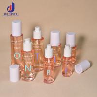 China Hot Sale New Product Transparent Custom Pet 80 100 120 130 150ml Cosmetic Fine Mist Spray Bottle Plastic PET Packaging Bottle for sale