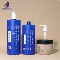 China 1L Custom HDPE Cosmetics Hair Product Shampoo Plastic Bottles for Body Wash Shower Gel Beauty Personal Care Products for sale