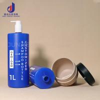 China 1L Custom HDPE Cosmetics Hair Product Shampoo Plastic Bottles for Body Wash Shower Gel Beauty Personal Care Products for sale