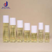 China Clear Thick Lotion Pump Bottle Perfume Spray Bottle 50ml 70ml 80ml 100ml 130ml Press Bottle White Pump Head for sale