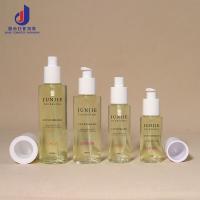 China Clear Thick Lotion Pump Bottle Perfume Spray Bottle 50ml 70ml 80ml 100ml 130ml Press Bottle White Pump Head for sale
