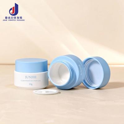 China Custom Logo Lip Scrub Container Pp Mini Sample Cosmetic Jar With Screw Top For Makeup And Eye Cream for sale