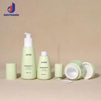 China 30ml PETG Cream Bottle Set for Personal Care Facial Care Empty Bottle and Jar Colored Essence Pump Sprayer for sale