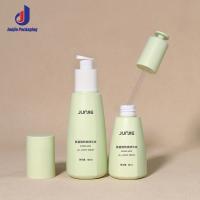 China 30ml PETG Cream Bottle Set for Personal Care Facial Care Empty Bottle and Jar Colored Essence Pump Sprayer for sale