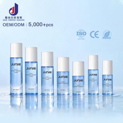 China 30ml 60ml 80ml 100ml 120ml PTEG Sub-bottle Cosmetic Transparent Empty Plastic Fine Spray Bottle for Essence Toner Emulsion for sale