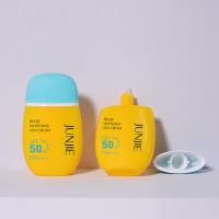 China Customized 2025 50ml PE Plastic Squeeze Tube for Sunscreen Face Cream PE Hand Cream Packaging Bottle Screw Cap Skincare Usage for sale